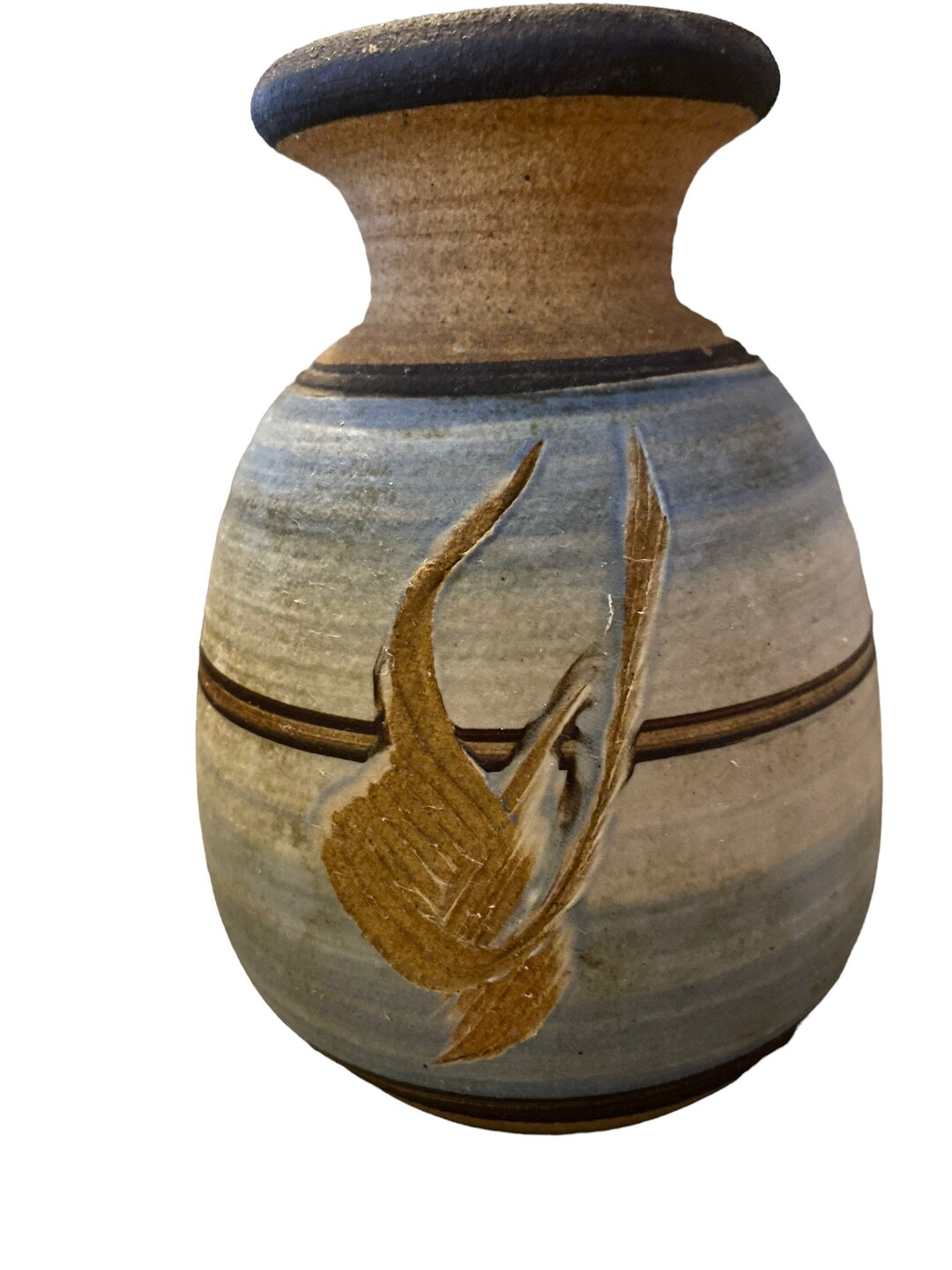 Great Plains Pottery Vase by Steve Rogers Signed Hand Thrown - Etsy