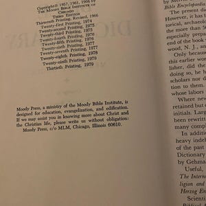 Unger's Bible Dictionary HCDJ 1979 Moody Press Very Good - Etsy