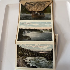 Niagara Falls Postcard Folder 22 Vintage Pictures 1912 Brownie - Etsy