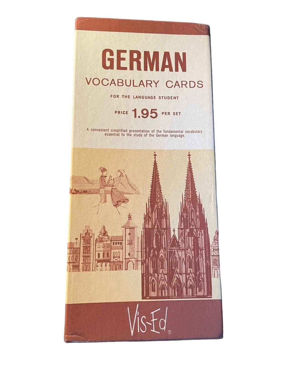 Vis-ed German Vocabulary Cards Set of 1000 Flash Cards Vintage - Etsy