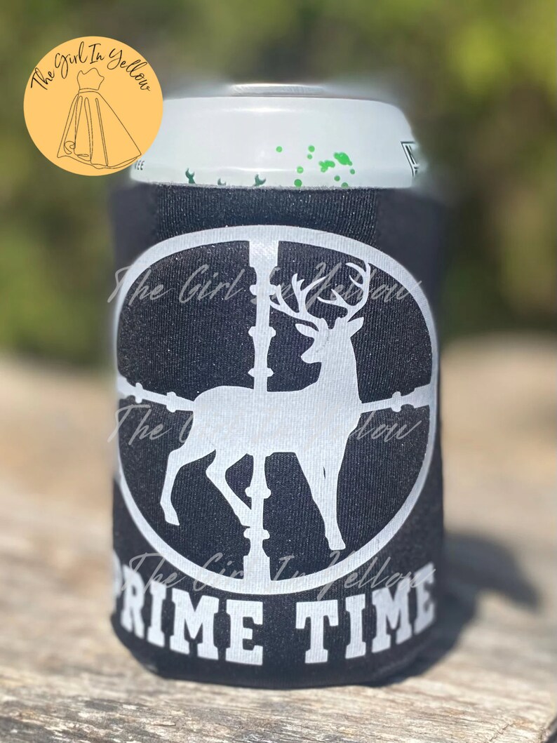 Hunting Season Theme Can Coolers Deer Squirrel Buck Rifle Shotgun ...