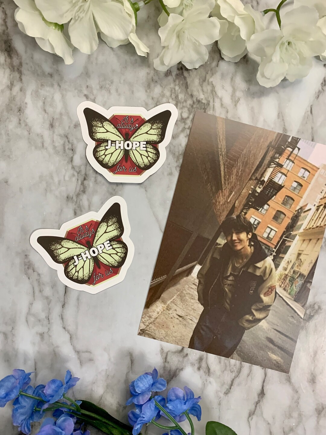 J-hope on the Street Inspired Die Cut Stickers Jung Hoseok Hobi Jhope ...