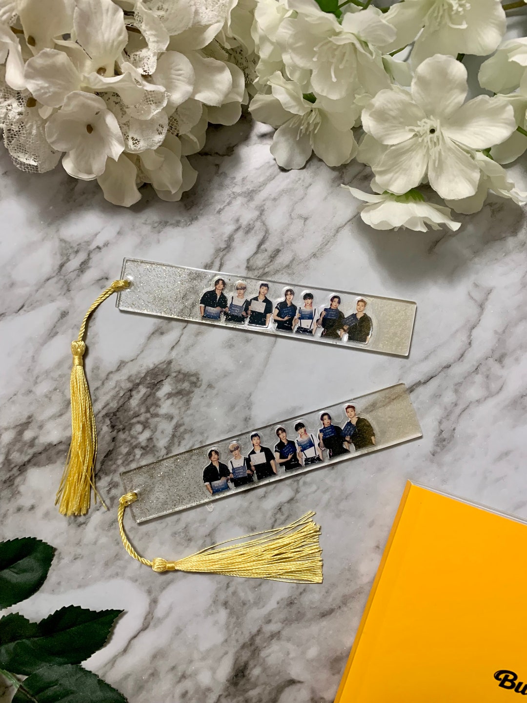 BTS Butter Inspired Resin Bookmark Yoongi Kpop Ot7 Suga Bookmark Yoongi ...