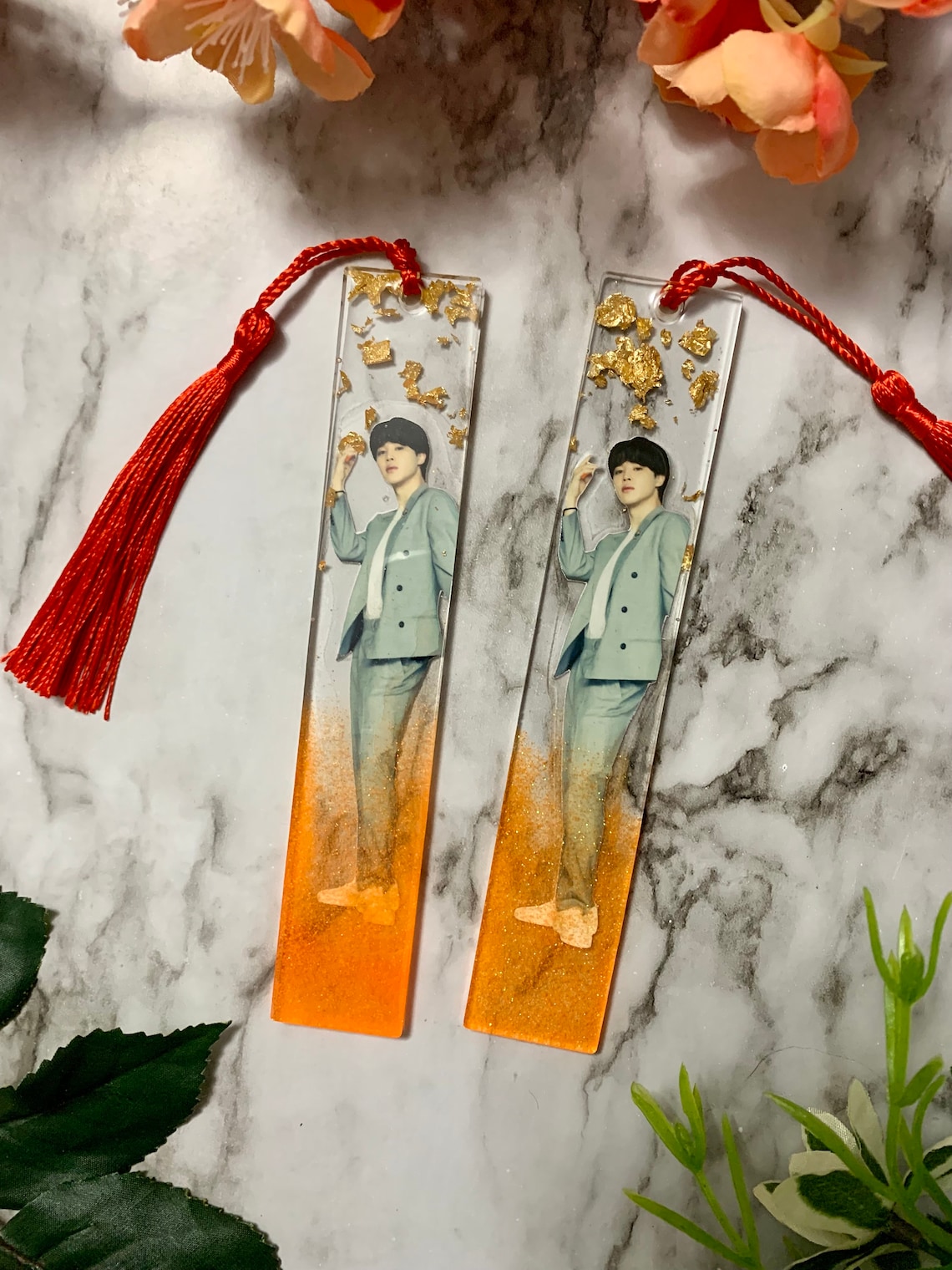 BTS Jimin Permission to Dance Resin Bookmark Jimin Kpop Ot7 - Etsy