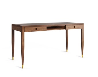 Walnut Desk Shelf - Etsy