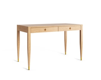 Oak Writing Desk - Etsy