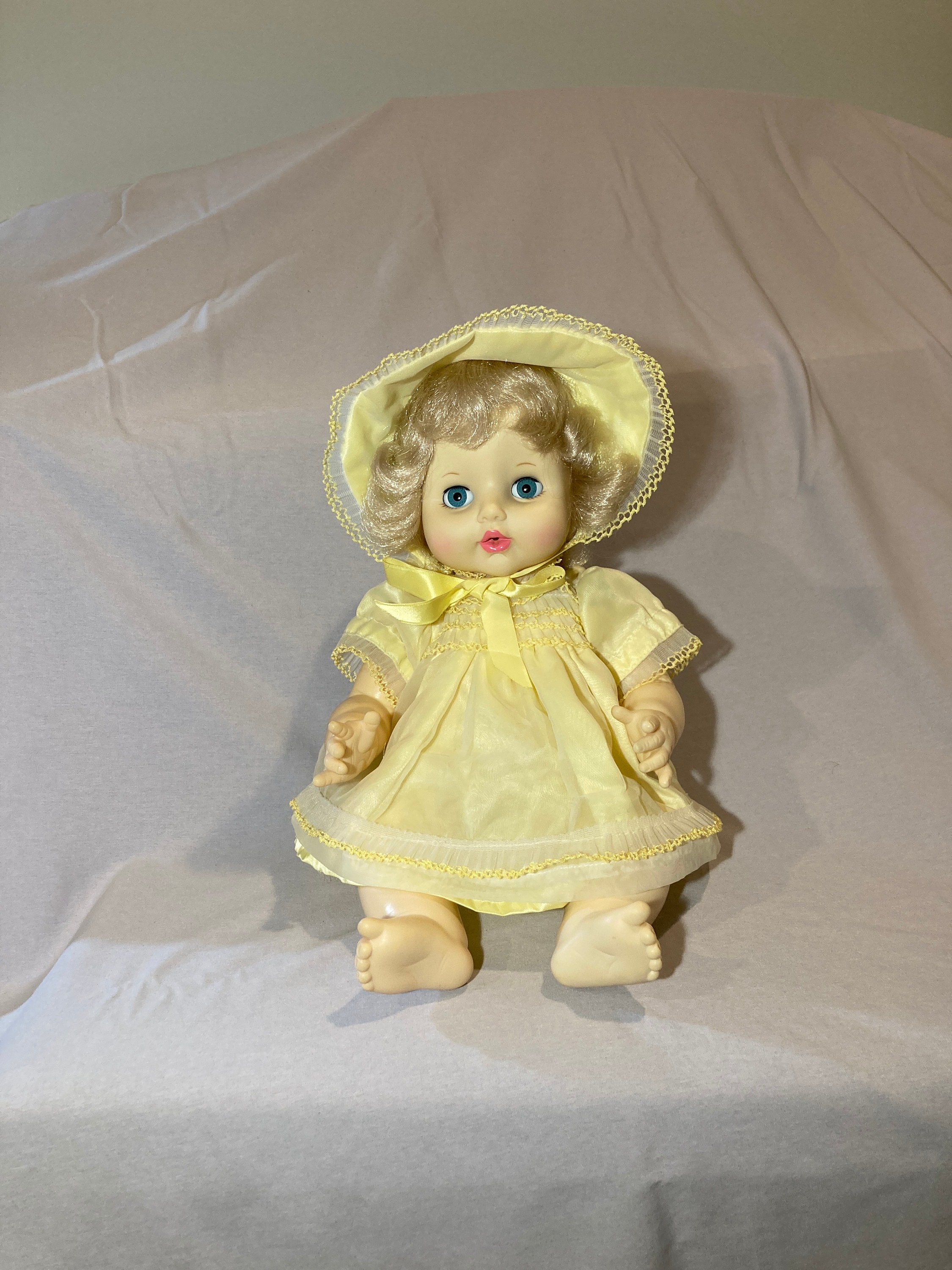 1983 - Vintage Hard Plastic Doll - Etsy