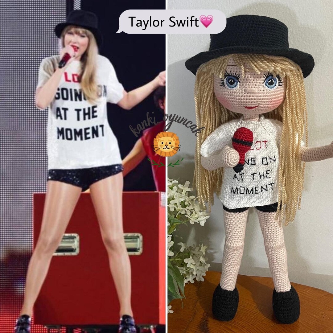 Taylor Swift Eras Tour Outfits Doll Diy Kit Plush Textile Hollywood Pop ...