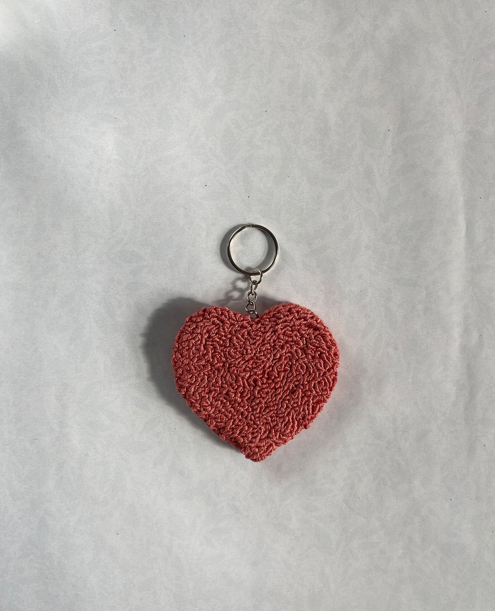 Punch Needle Keychain Tufted Keychain Punch Needle Double - Etsy