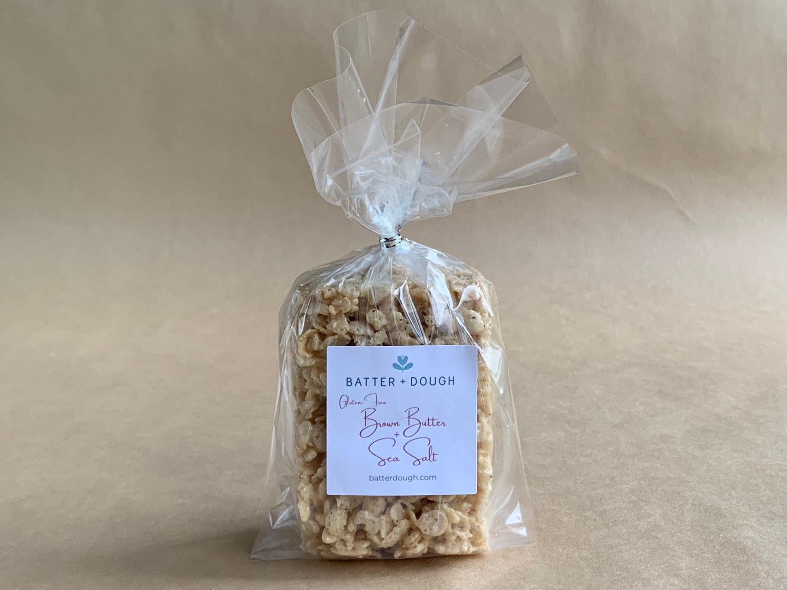 6 Brown Butter & Sea Salt Rice Crispy Treats - Gluten Free - Etsy
