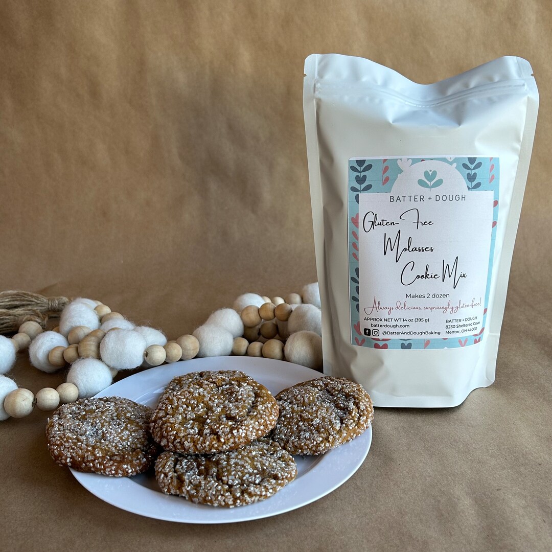 Soft Molasses Cookie Mix - Gluten-free - Etsy