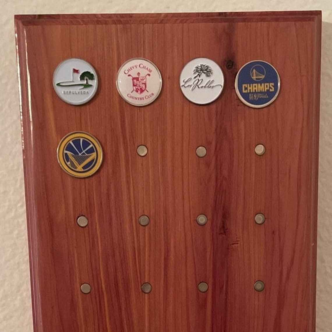 Golf Ball Marker Display - Etsy
