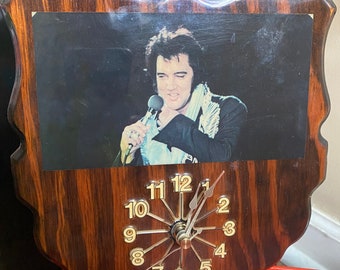 Elvis Presley Clock - Etsy