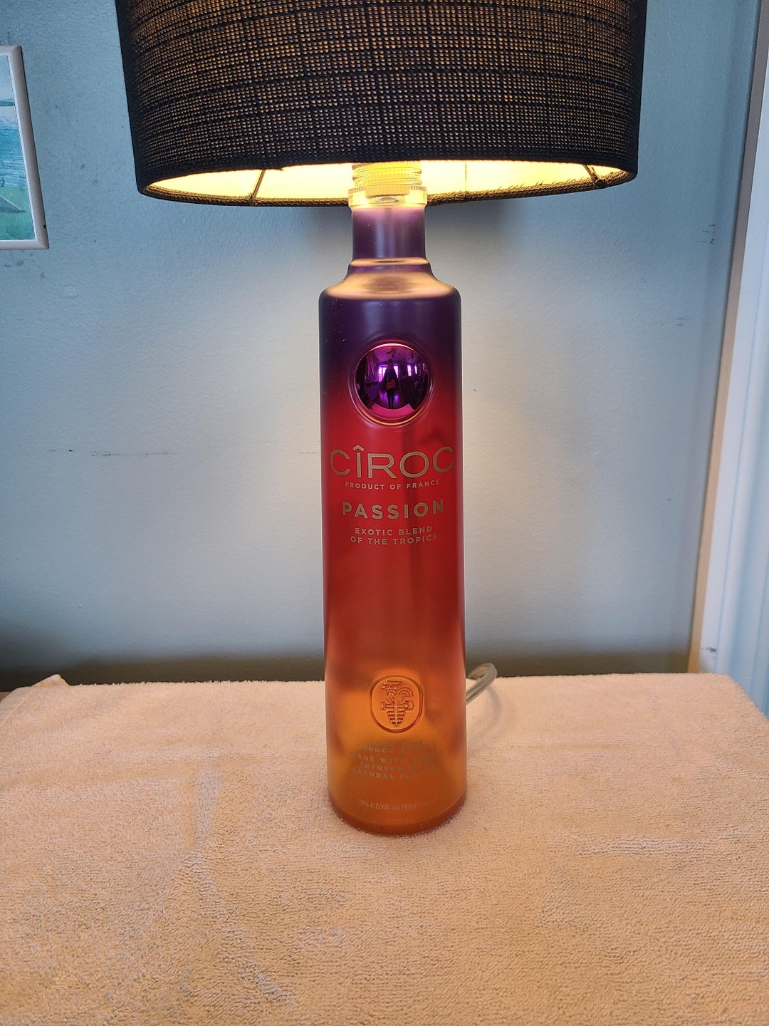 Ciroc Vodka Bottle Lamp - Etsy