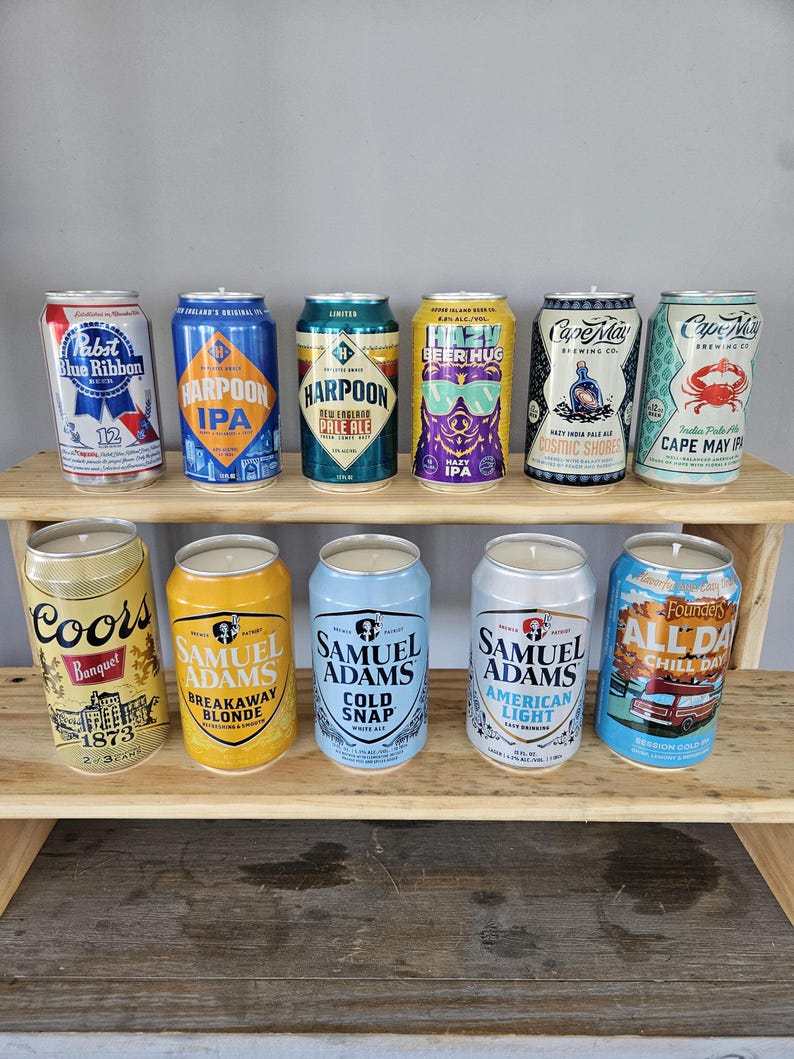 Beer Can Candle - Etsy