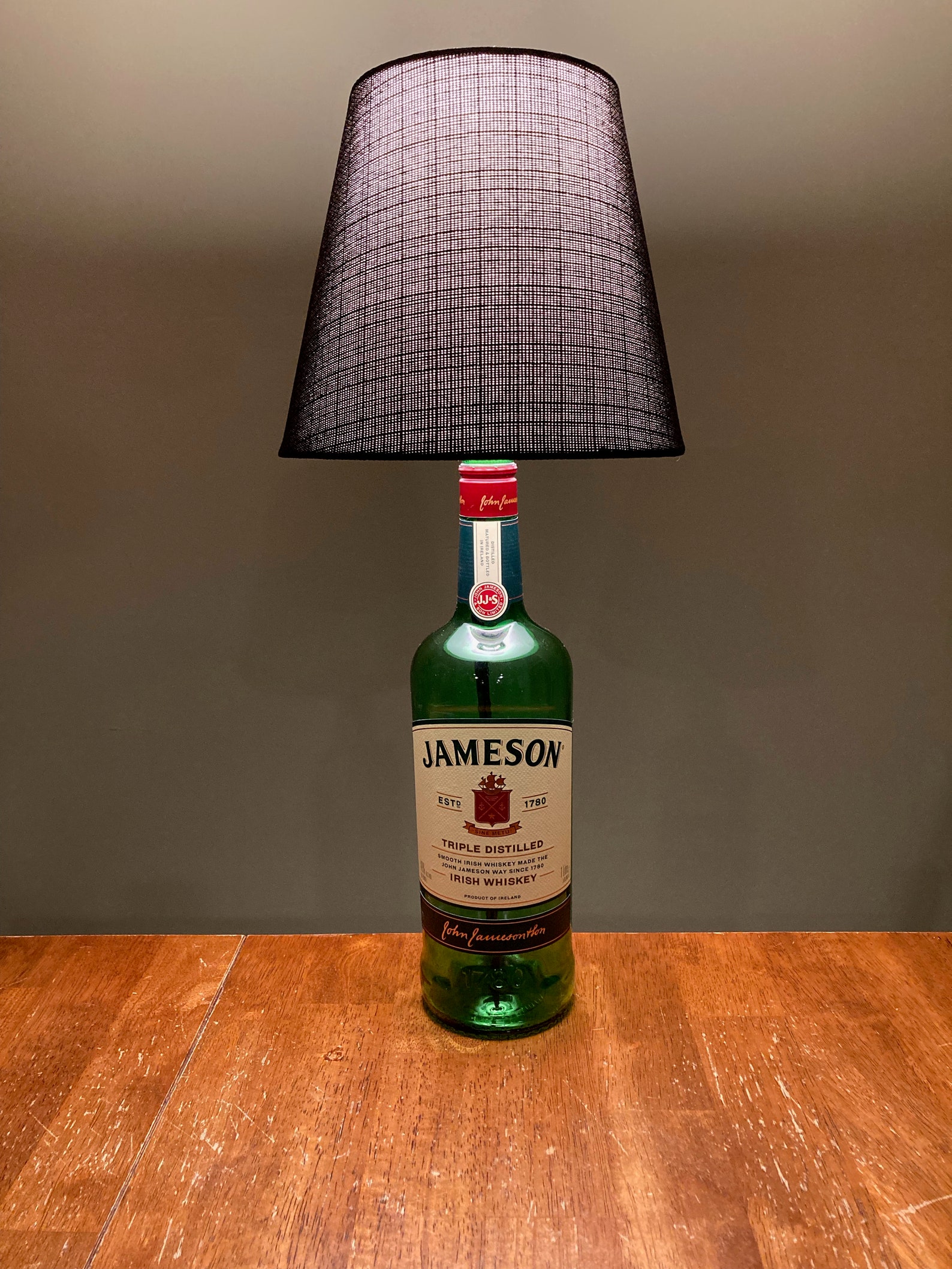 Jameson Bottle Lamp - Etsy