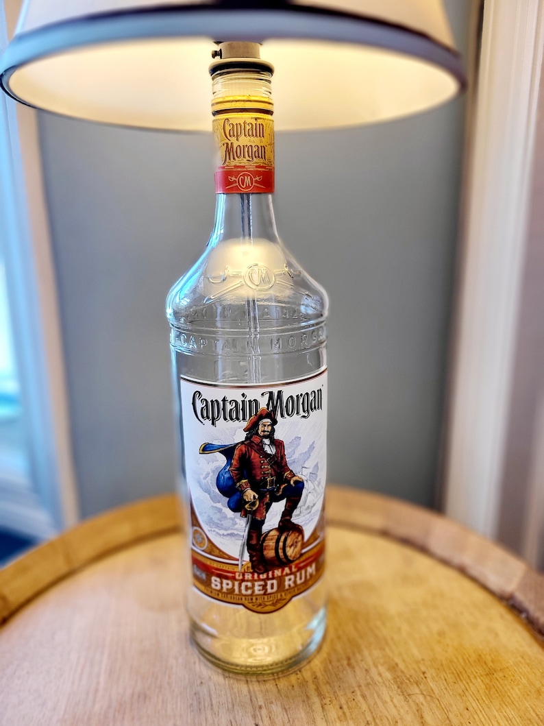 Captain Morgan Bottle Lamp - Etsy