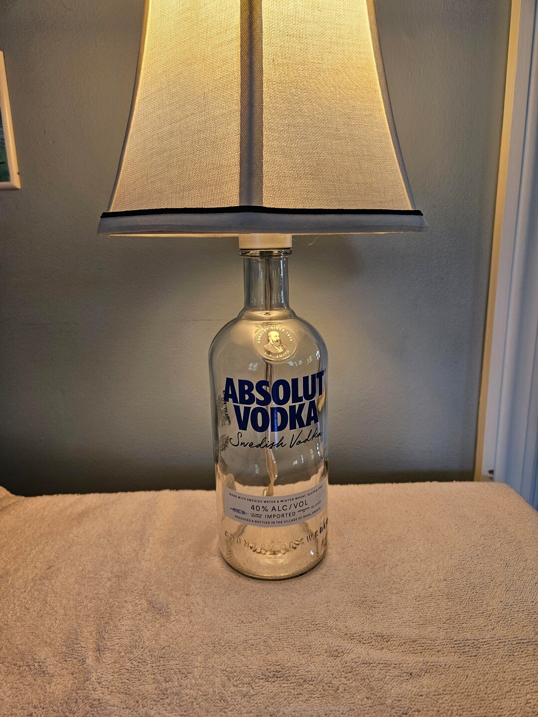 Absolut Bottle Lamp - Etsy