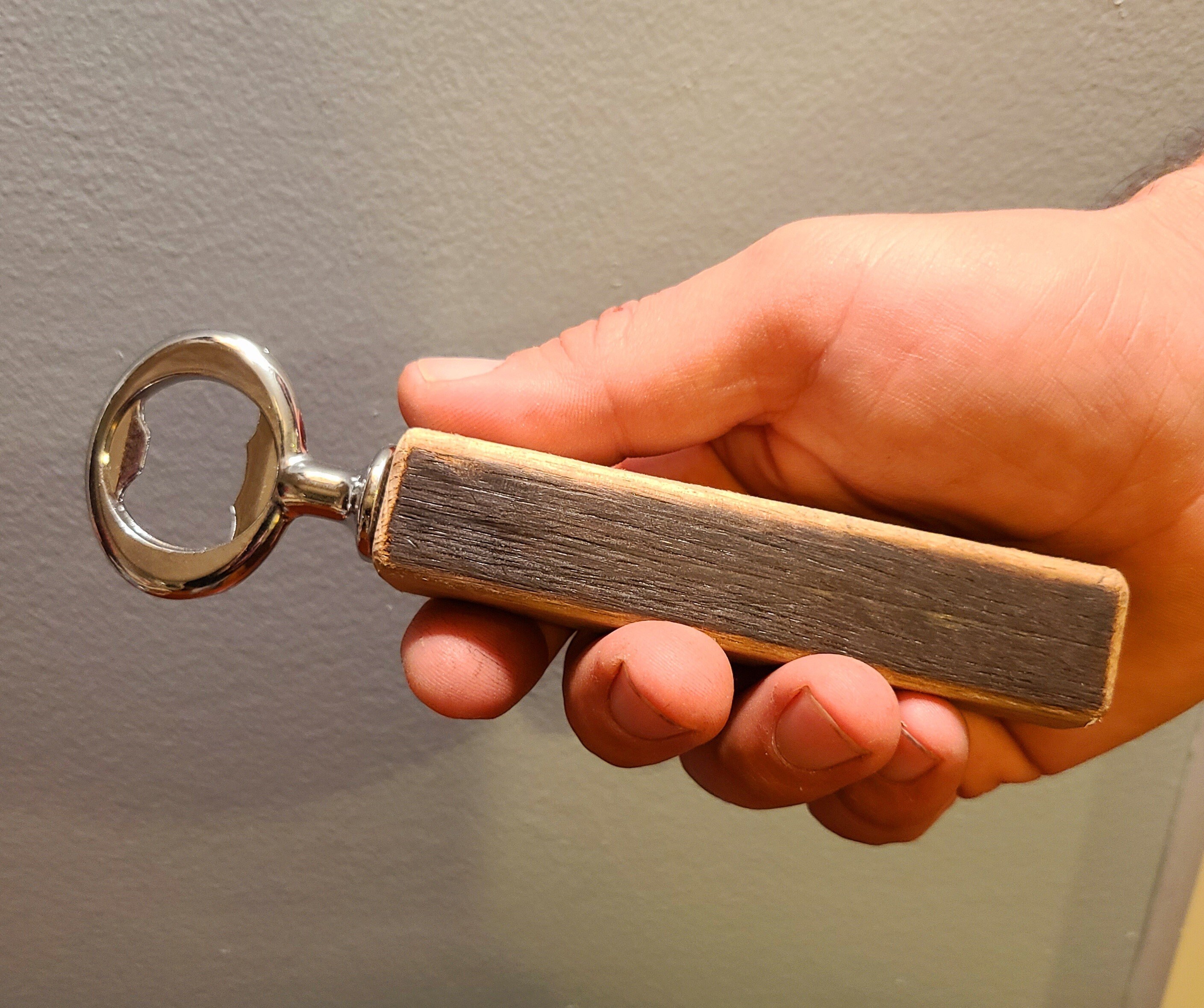 Bourbon Barrel Bottle Opener - Etsy