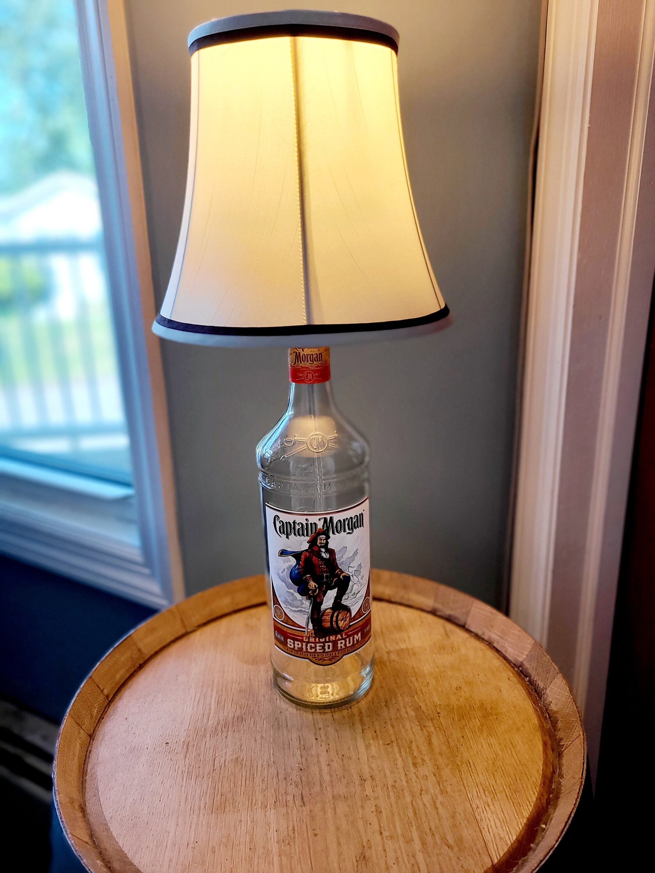 Captain Morgan Bottle Lamp - Etsy