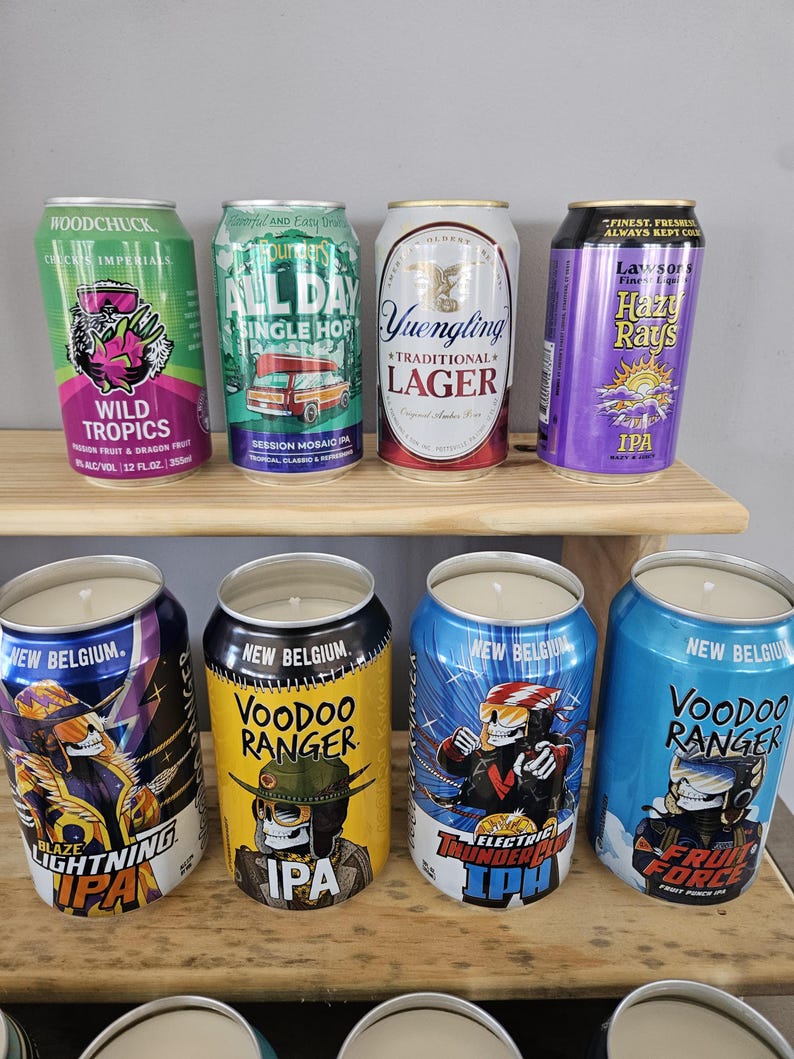 Beer Can Candle - Etsy