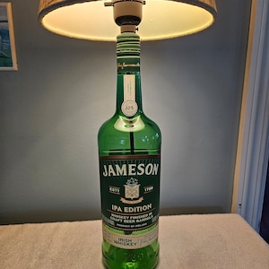 Jameson Bottle Lamp - Etsy
