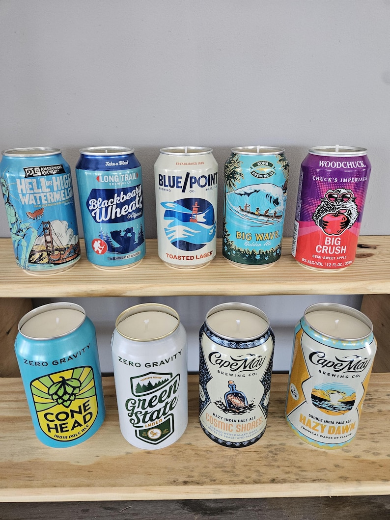 Beer Can Candle - Etsy
