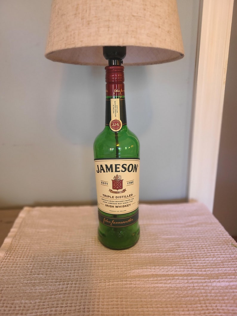 Jameson Bottle Lamp - Etsy