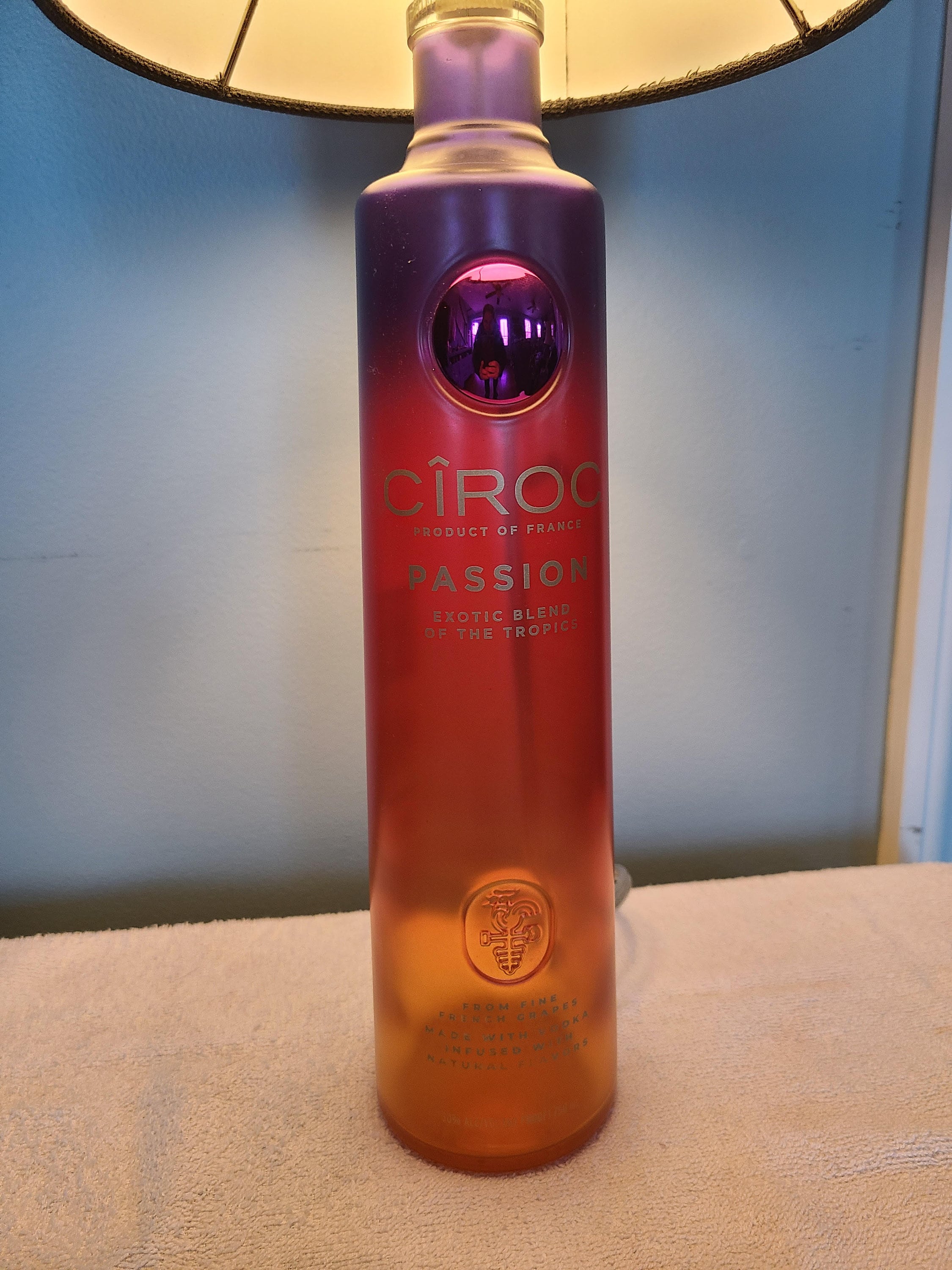 Ciroc Vodka Bottle Lamp - Etsy