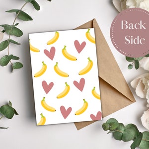 Printable Valentines Day or Anniversary Card I'm Banana About You Funny ...