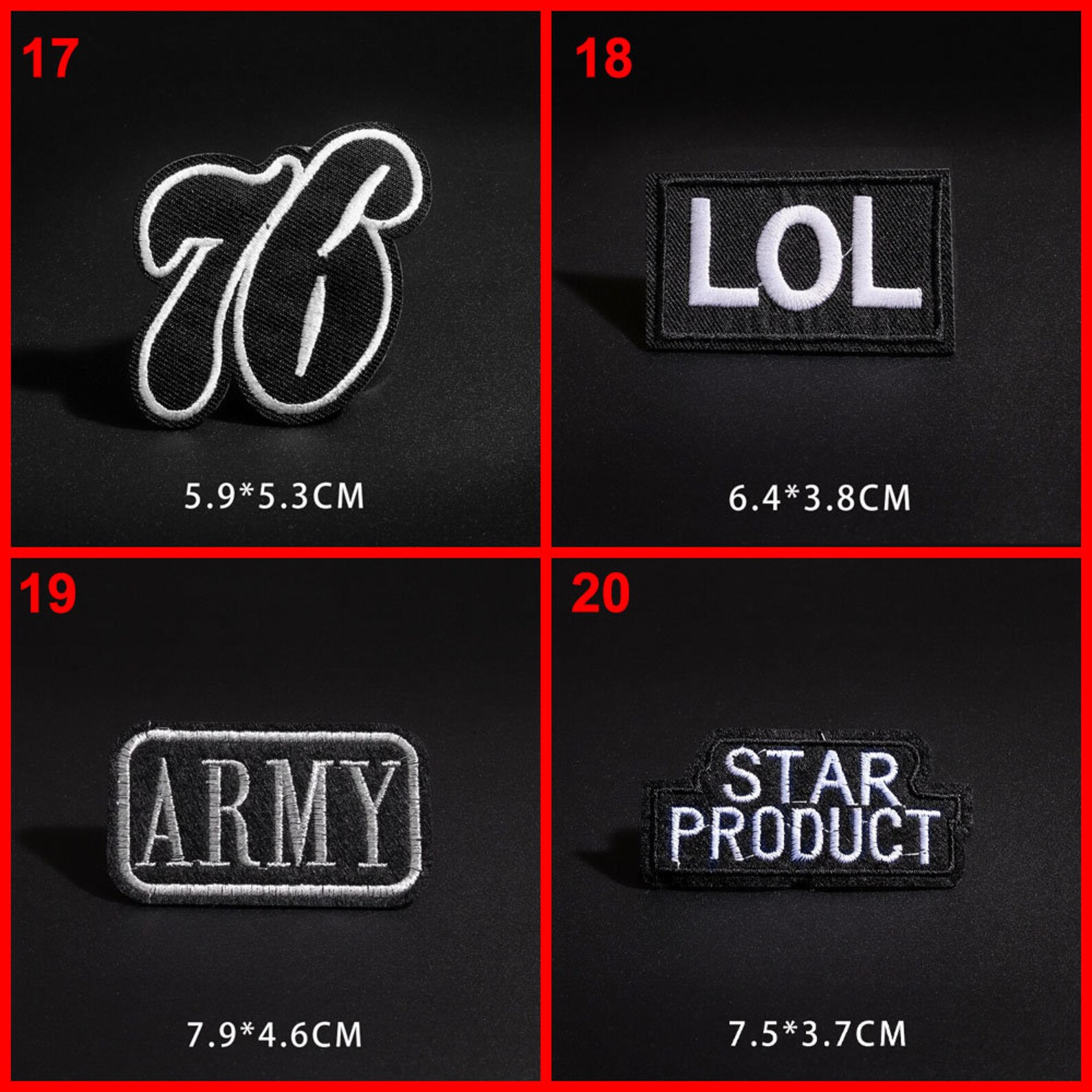 Vintage Patch Black and White, Patch for Jacket, Decorative Badges ...