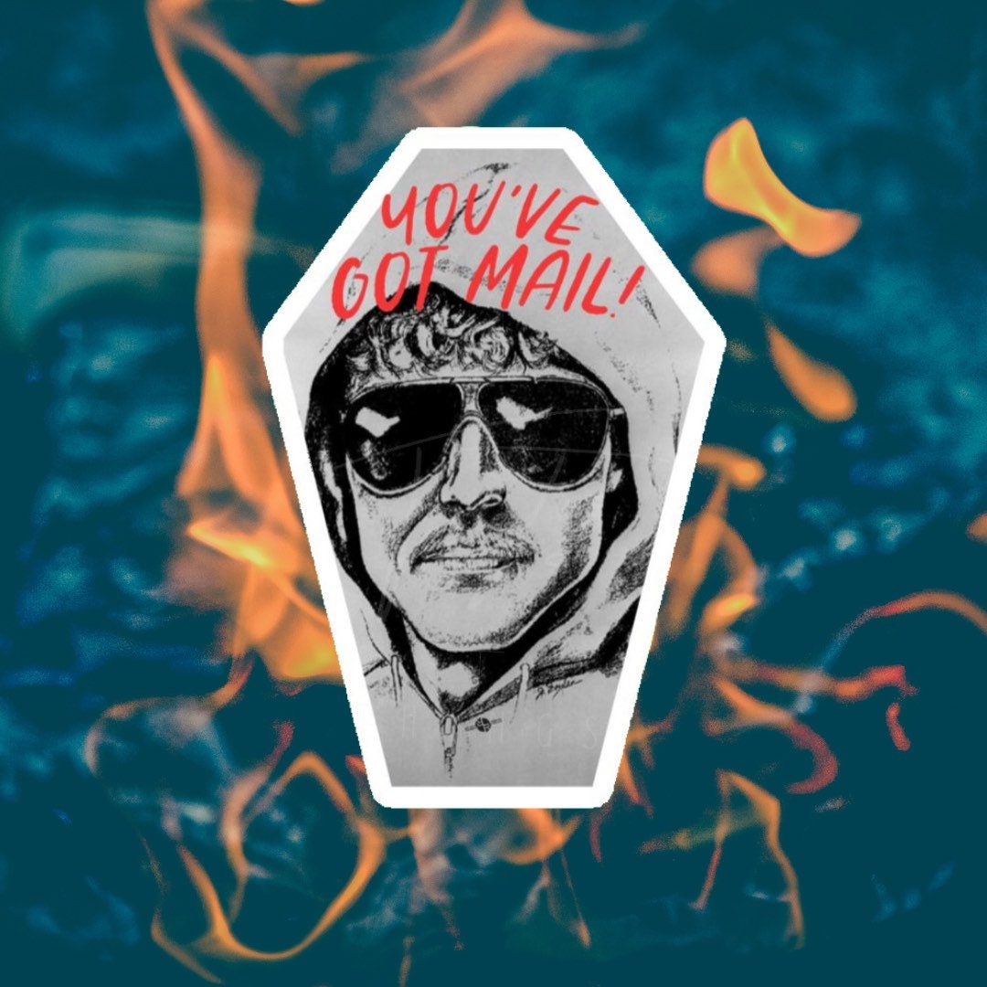 Serial Killer Sticker Waterproof Vinyl Ted Kaczynski - Etsy