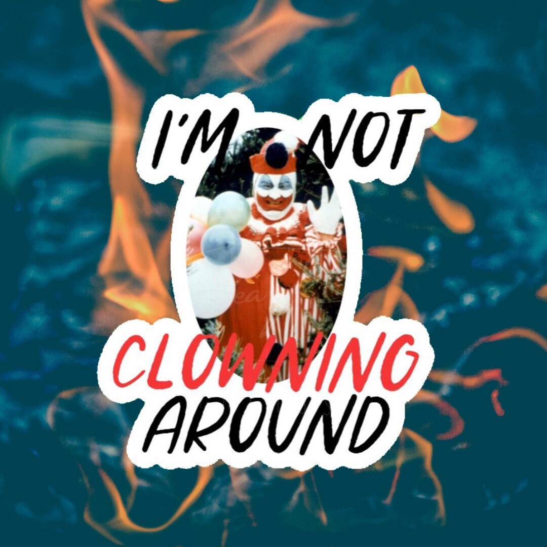 Serial Killer Stickers Pack Waterproof Vinyl John Wayne - Etsy