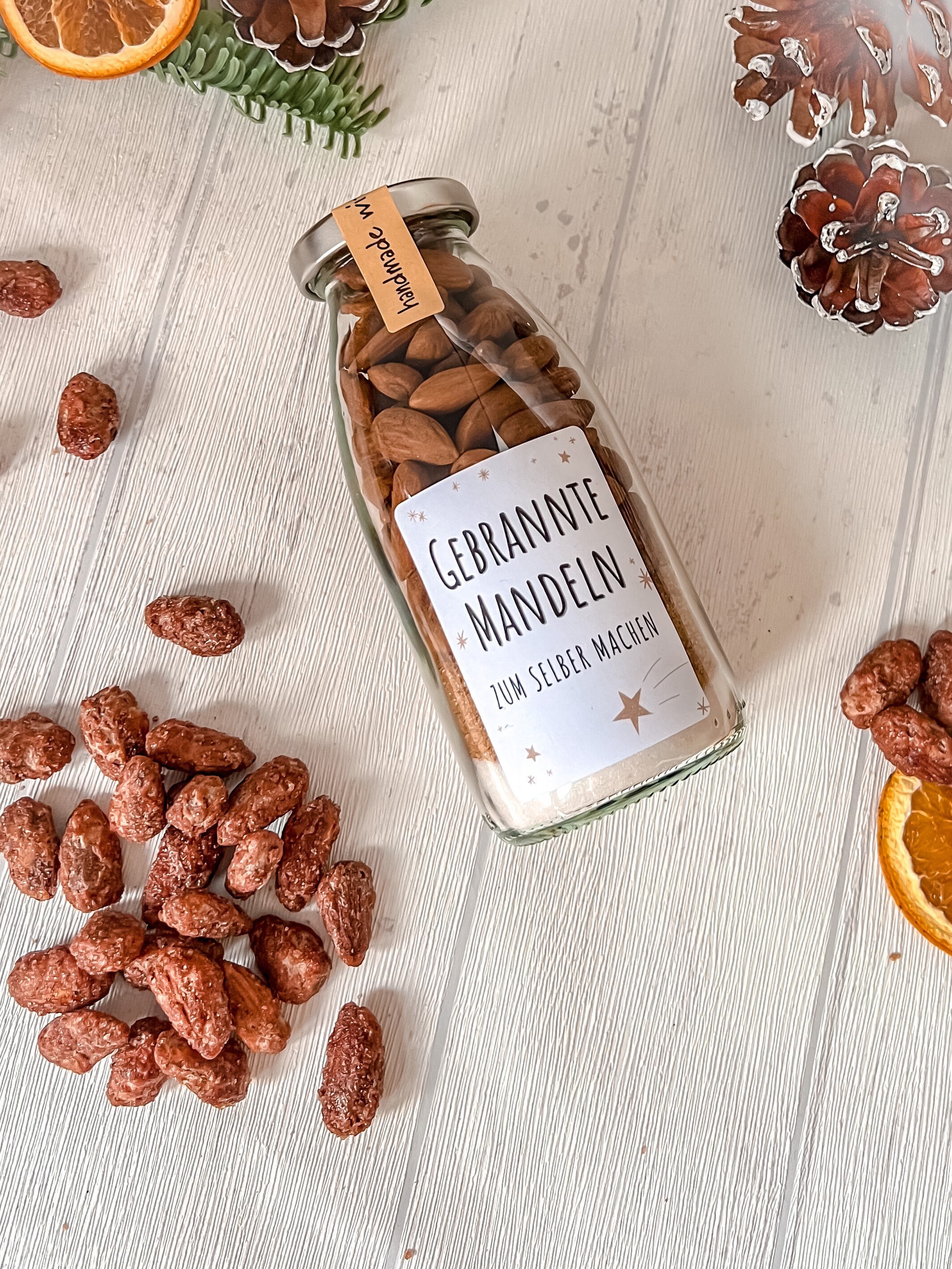 DIY Gebrannte Mandeln im Glas - Etsy.de
