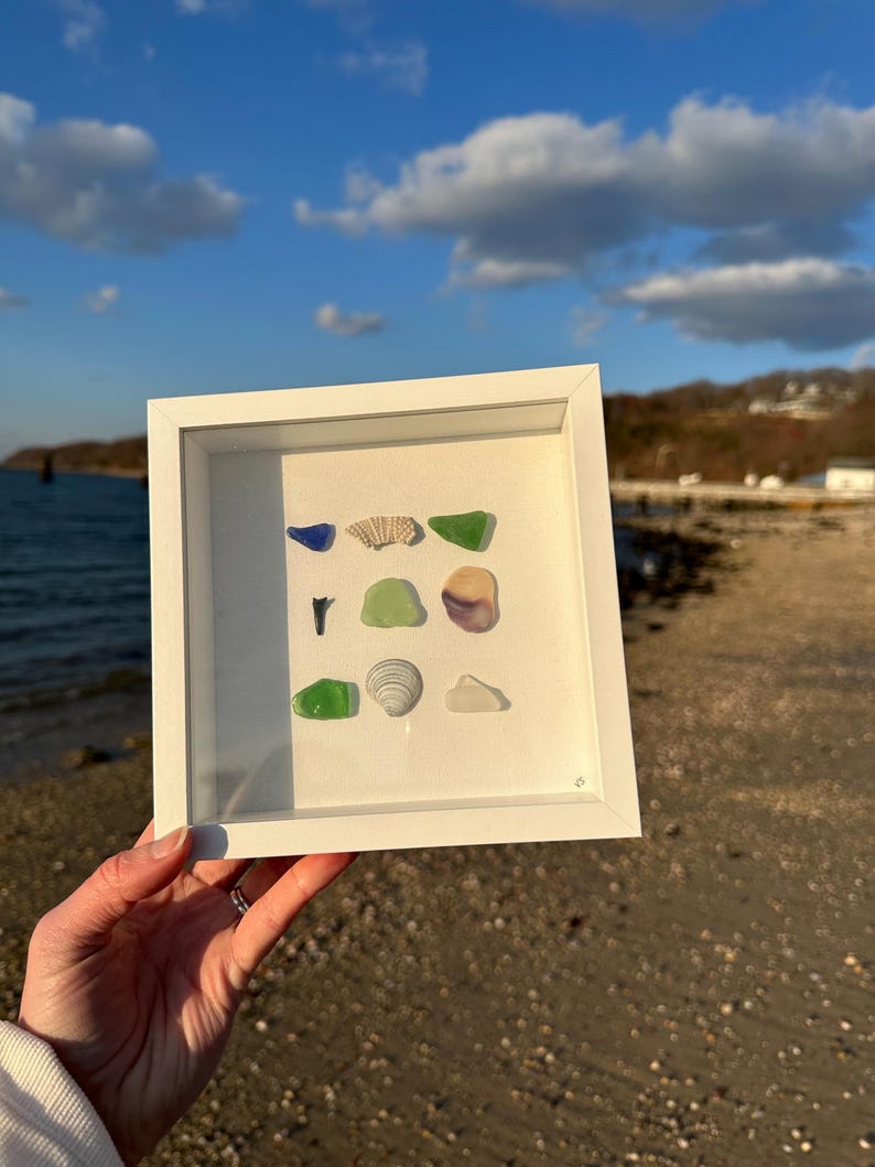 Sea Glass Canvas Frame - Etsy