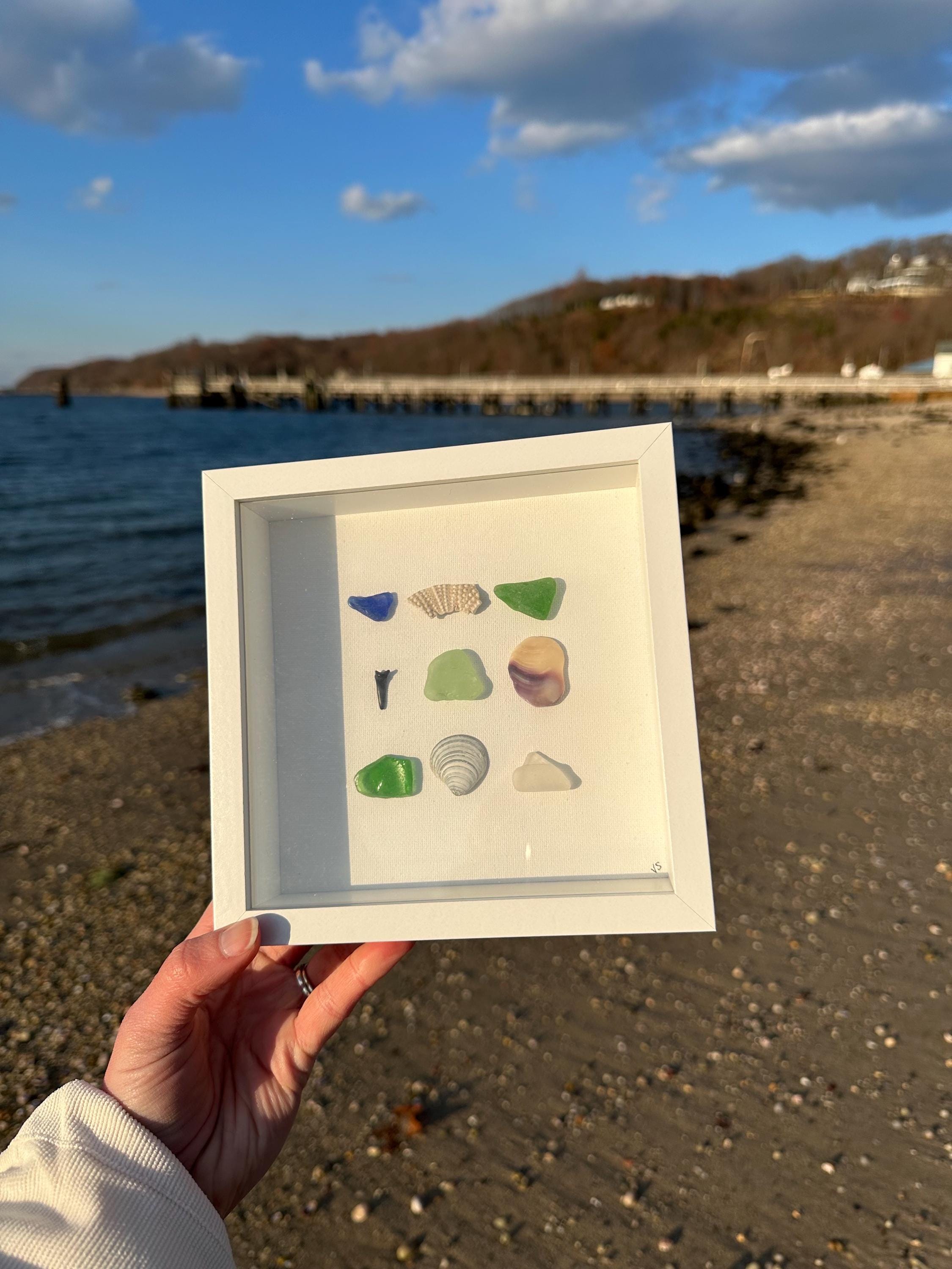 Sea Glass Canvas Frame - Etsy