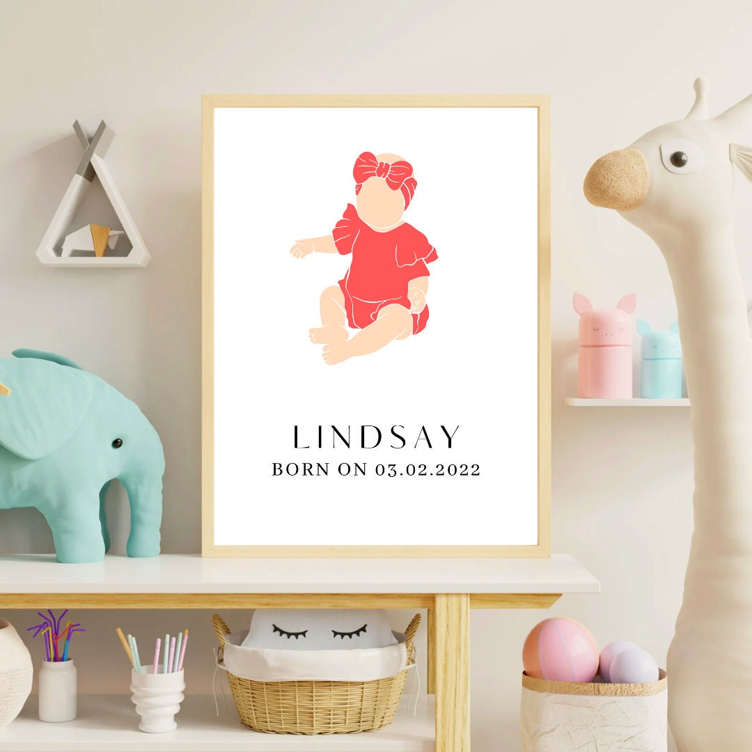 Personalized Baby Poster Personalized Poster Best Gift for Parents ...