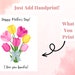 Love You Bunches Mother's Day Handprint Craft - Etsy