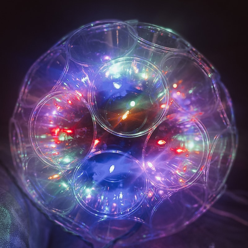 Sparkly Plastic Ornament - Etsy