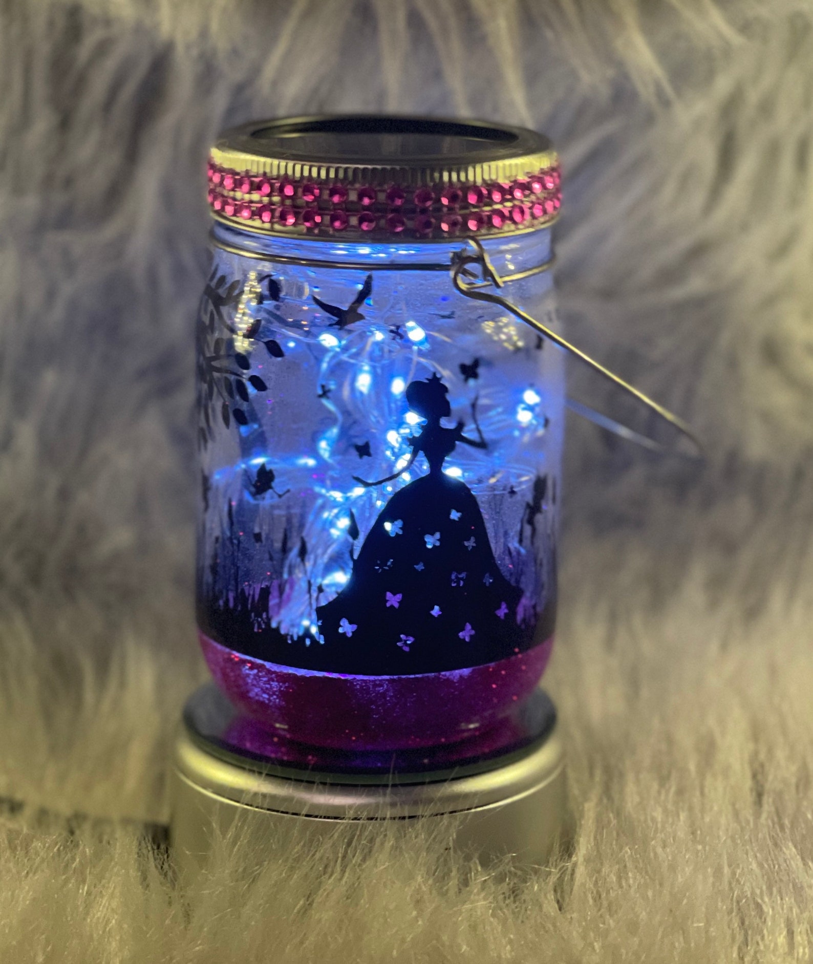 Butterfly Princess Jar - Etsy