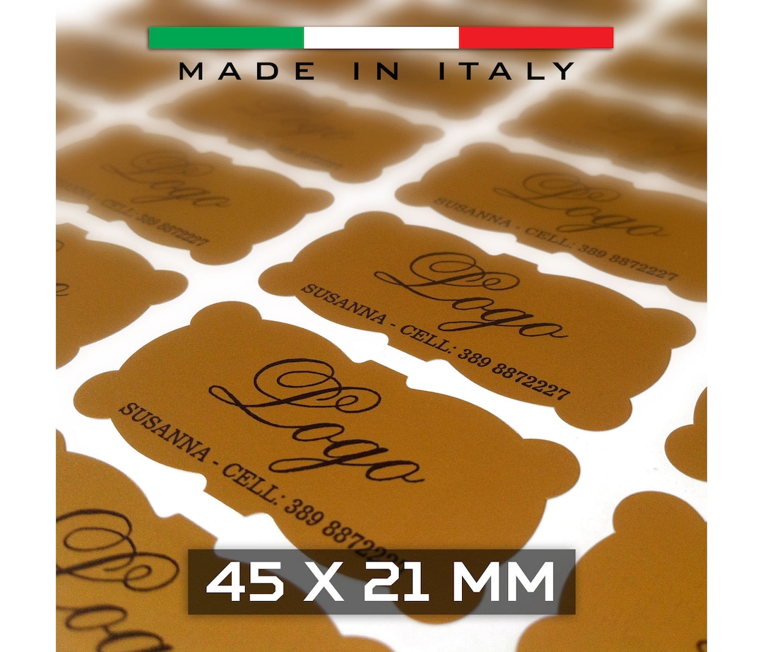 Personalized Adhesive Labels, Stamps, Envelope Seals, Golden or Silver ...