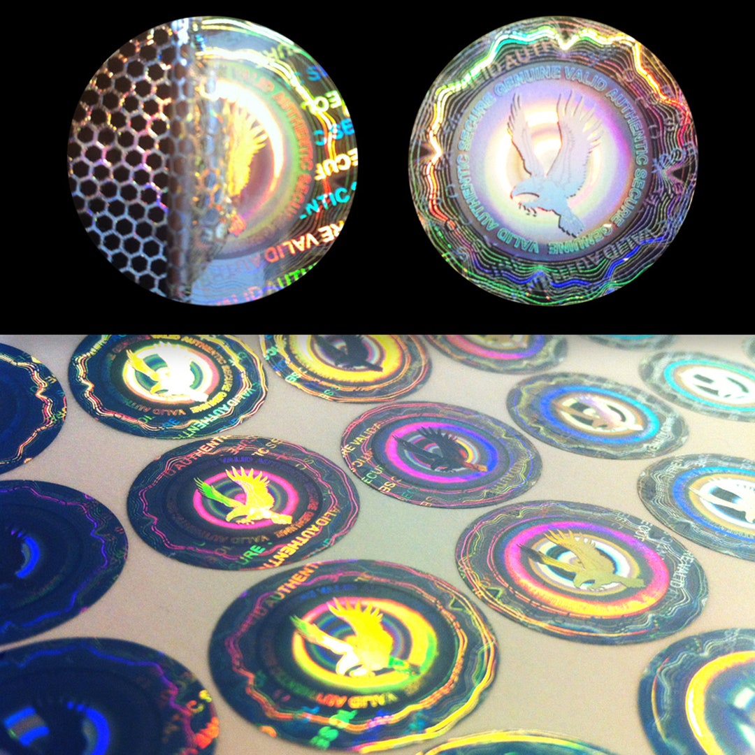 Hologram Seals of Guarantee, Security, Adhesive Labels, Anti-tampering ...