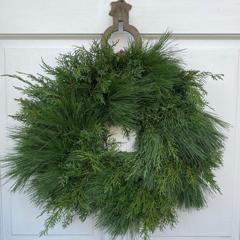 Cedar Wreath - Etsy
