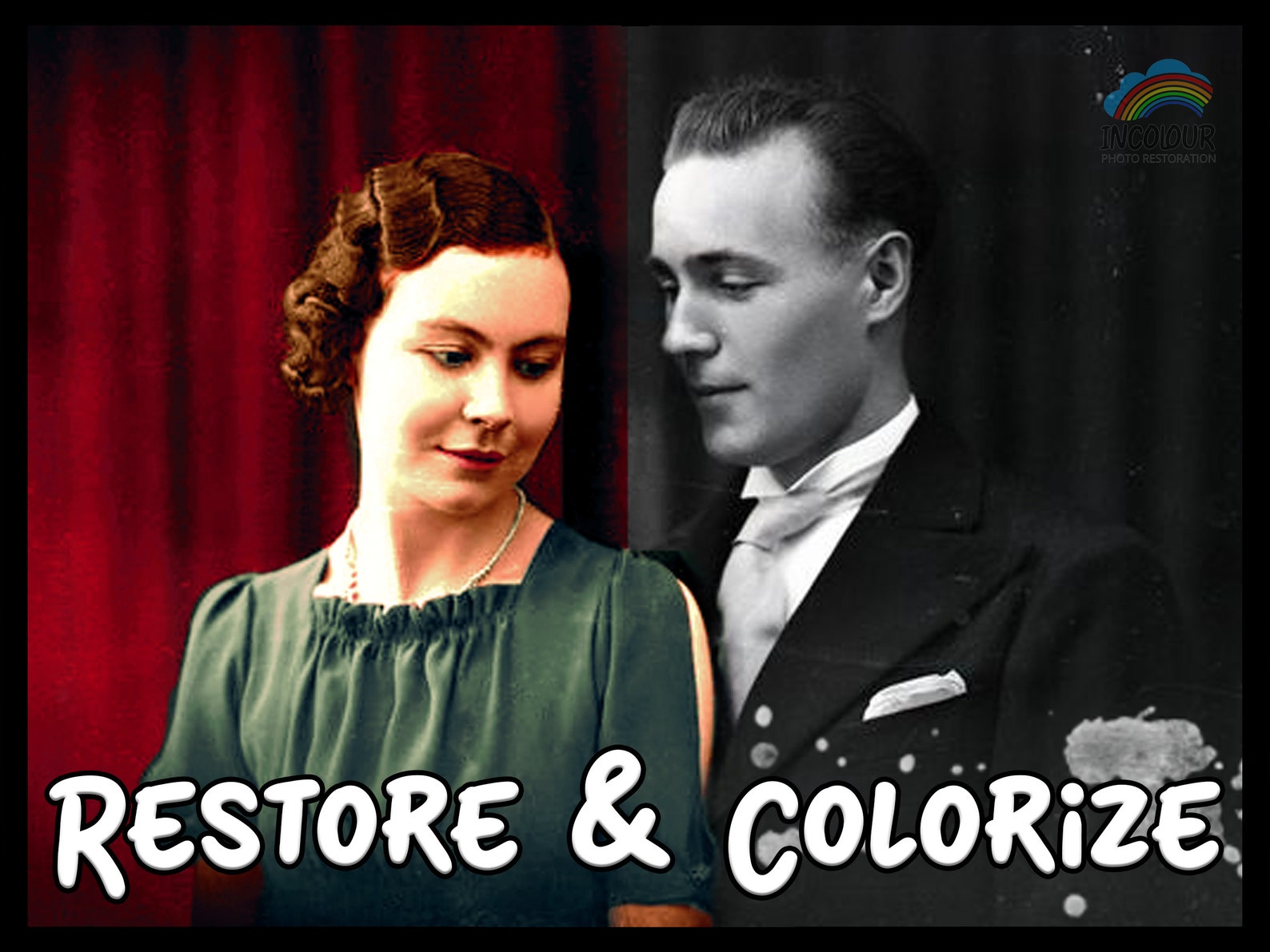 Old and Vintage Photo Restoration Retouching Repair - Etsy