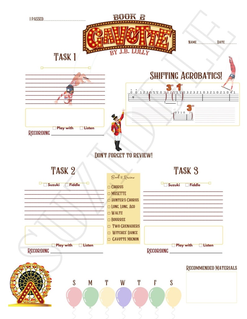 Suziddle Vol. 2: Book 2 Aligned Practice System for Suzuki Violin ...