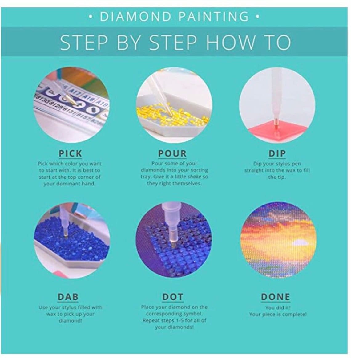 40x40cm Girl Full Drill Diamond Painting Kit 5D Diamond - Etsy