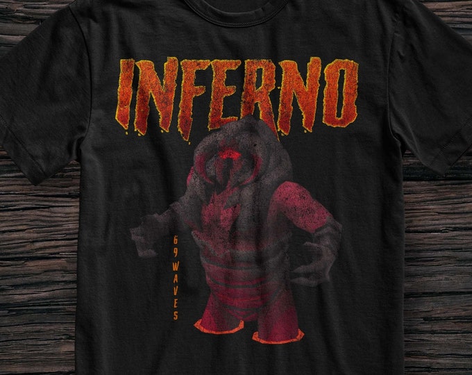 Vintage Style Inferno OSRS Shirt - Etsy