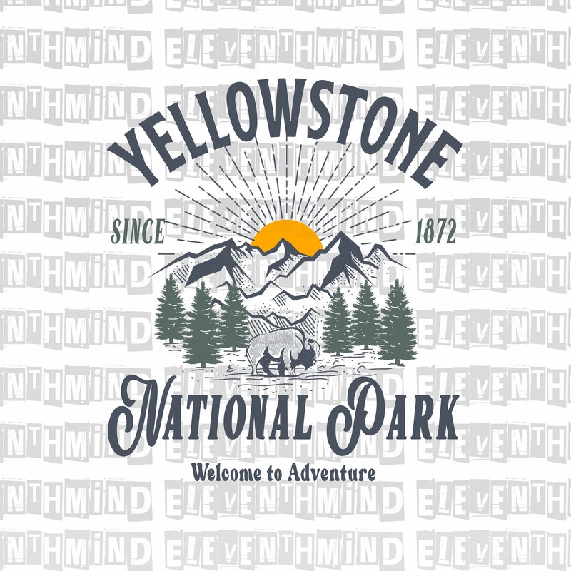 Yellowstone Png - Etsy