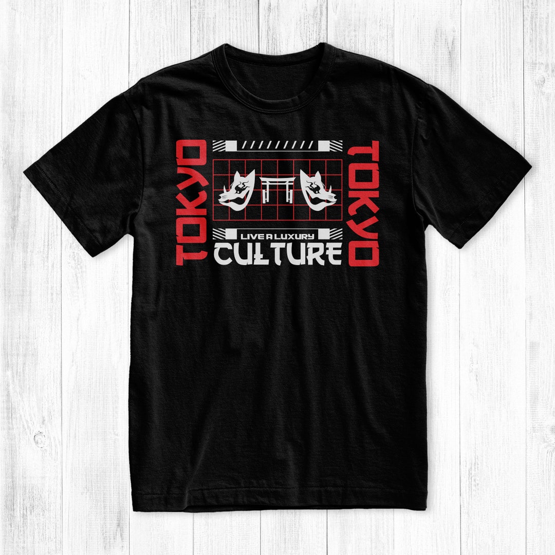 Tokyo Streetwear Culture T-shirt, Graphic Tee - Etsy