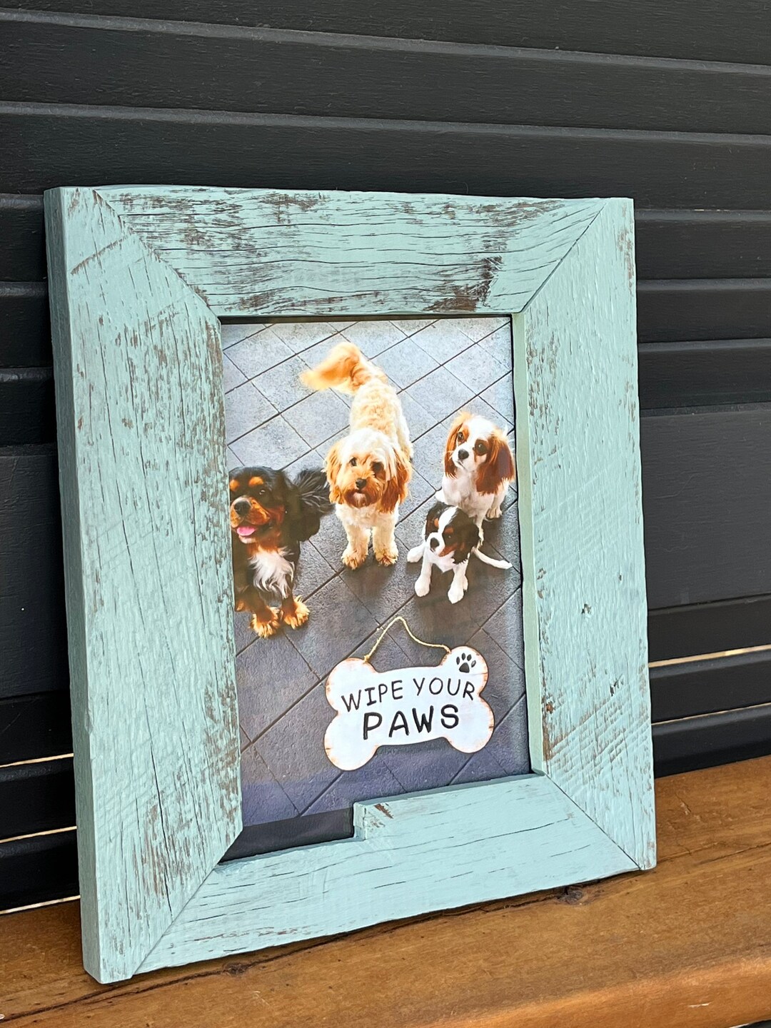 Handmade Wooden Frame, Rustic Style Frame, Rustic Handmade Wooden ...